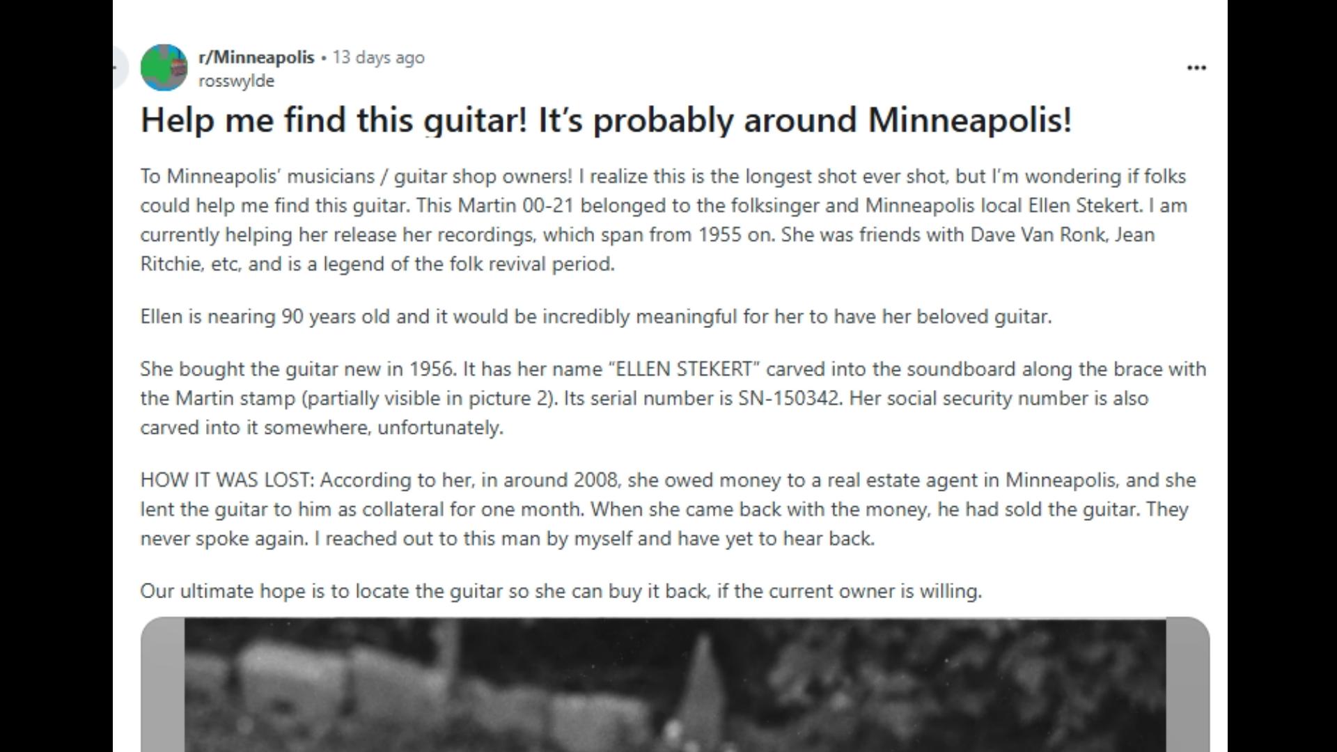 Dr. Ellen Stekert hopes to be reunited with lost friend | kare11.com