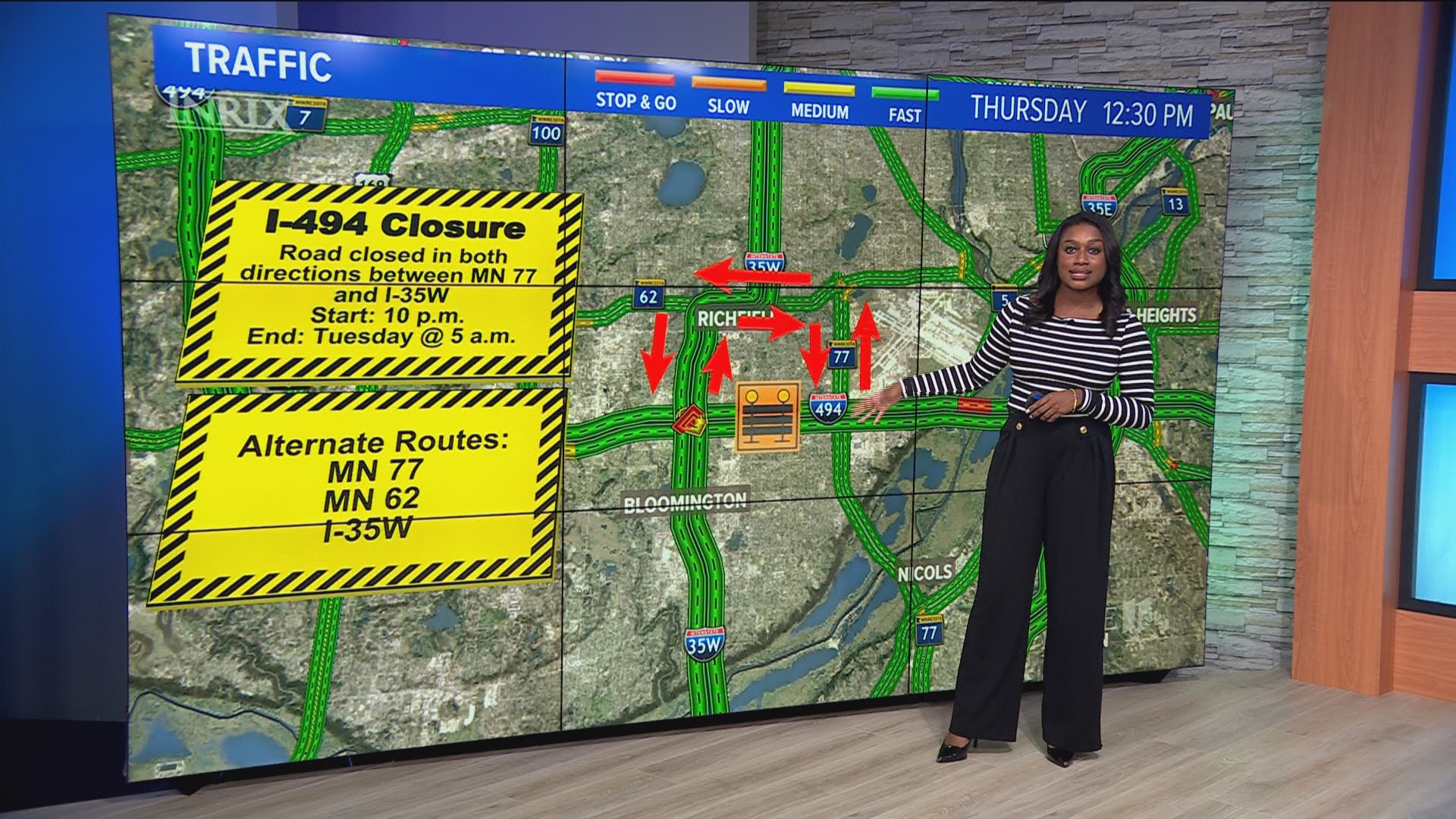 I-494 Bloomington road closures start Sept. 18 at night | kare11.com