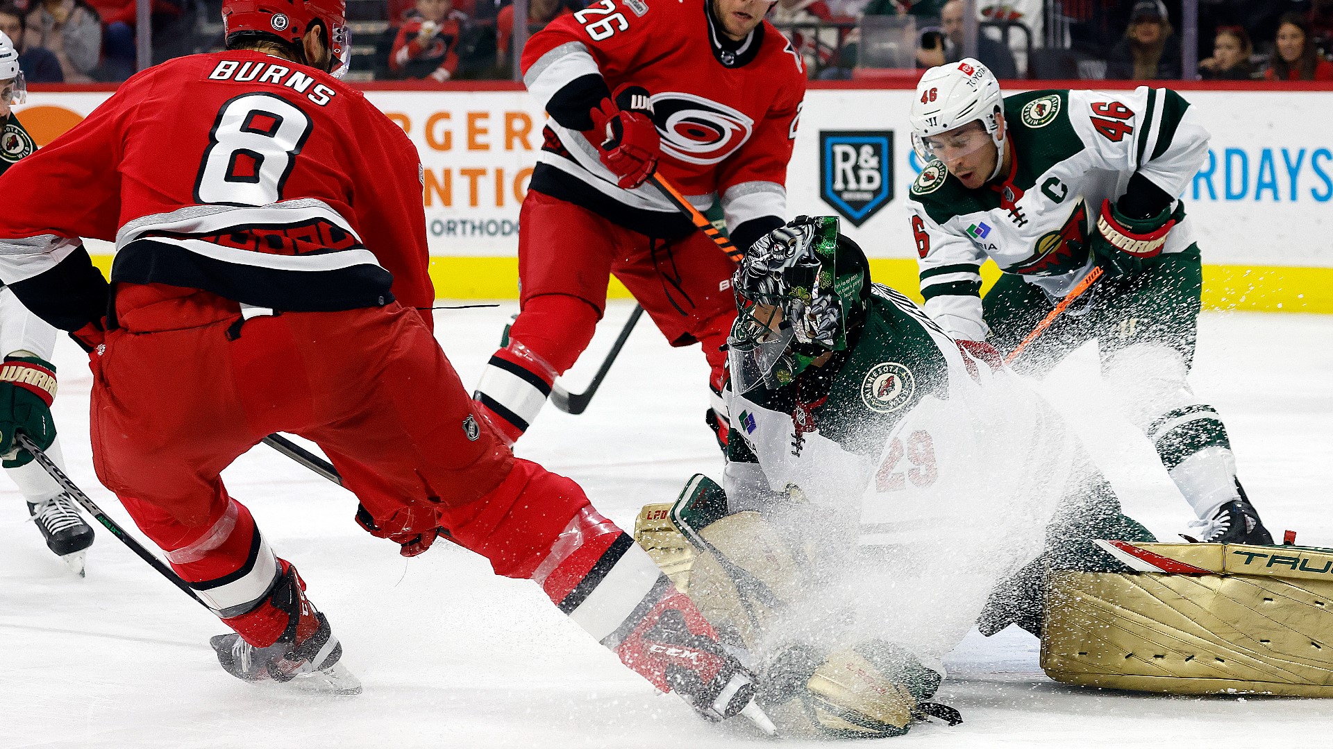 Defensemen, Andersen help Hurricanes beat Wild | kare11.com
