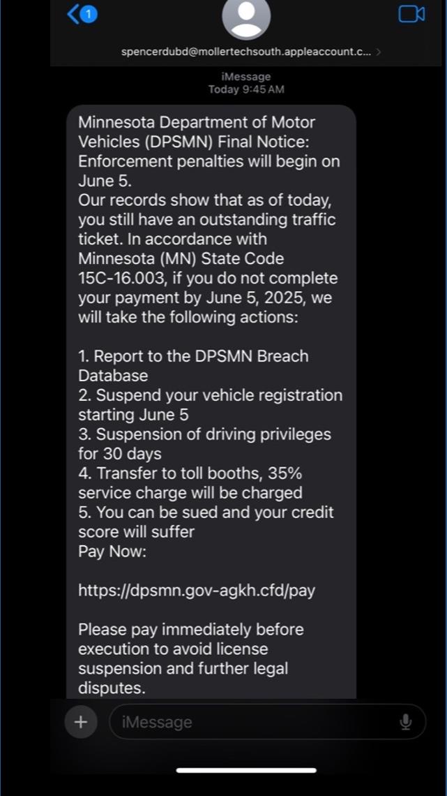Officials warn about DMV scam messages | kare11.com