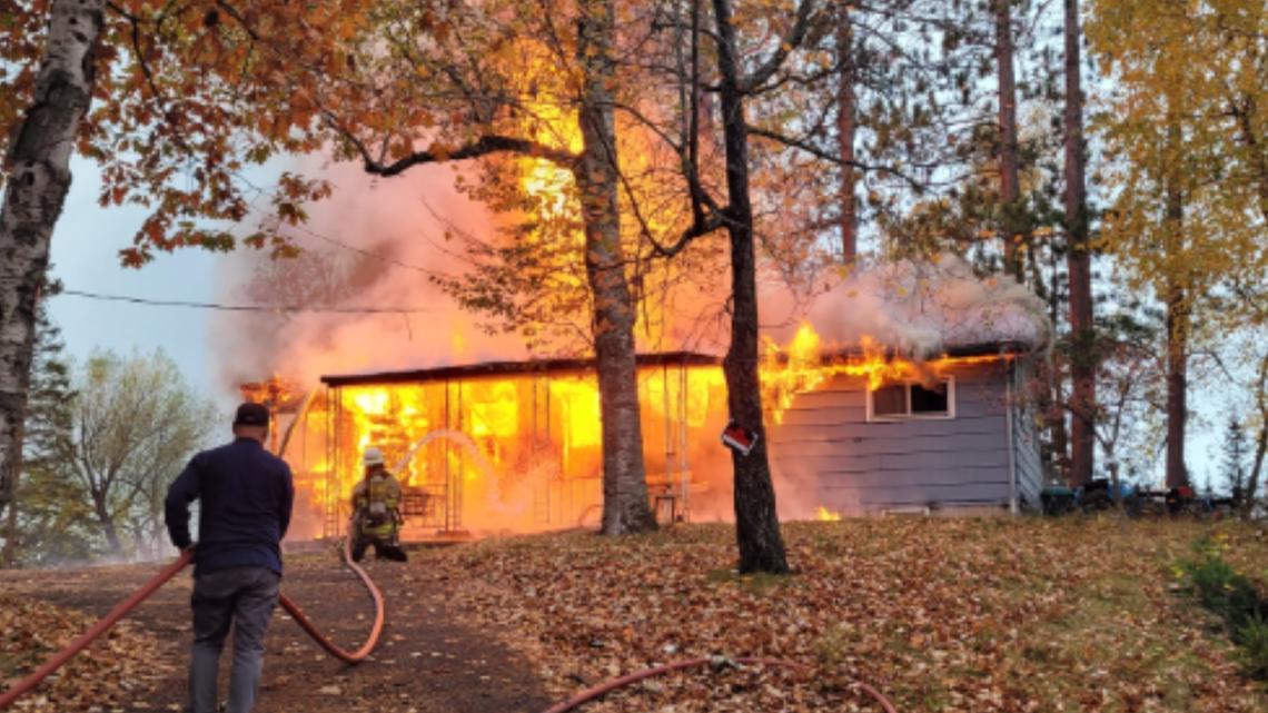 Body of 71-year-old man found in Wisconsin cabin fire | kare11.com