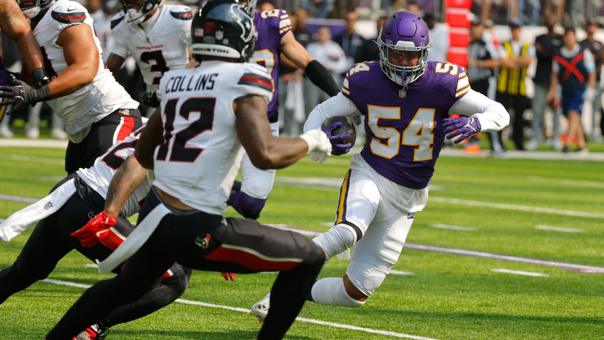 Vikings snap Stroud's interception-less streak | kare11.com