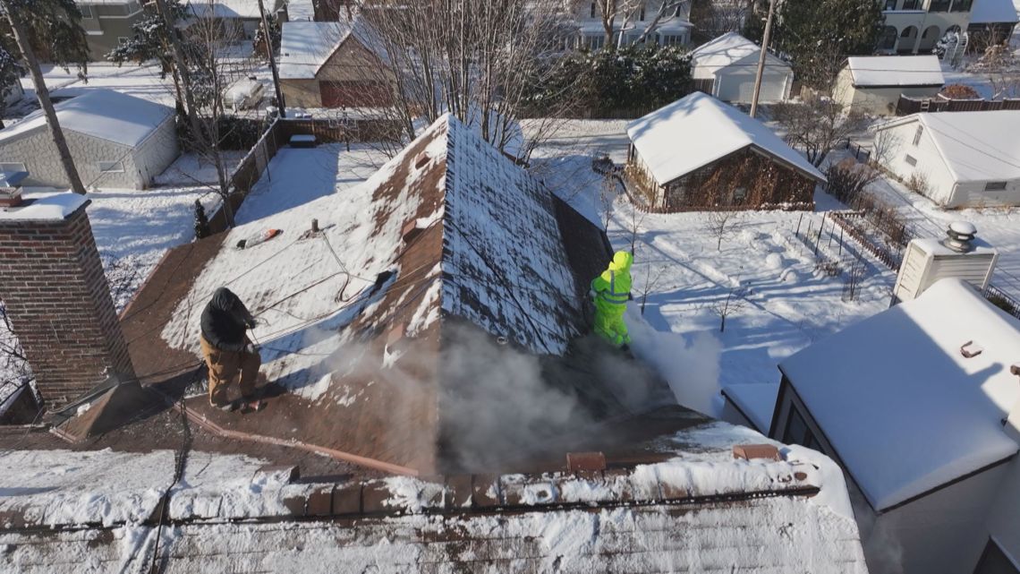 Ice dams keep crews busy as winter weather grips the Twin Cities ...