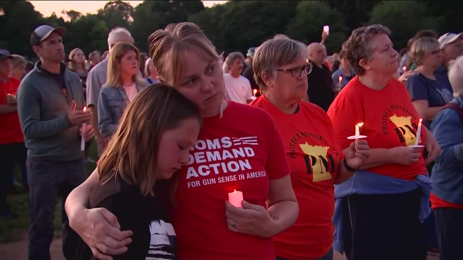 Candlelight vigil held after shooting at Annunciation church | kare11.com