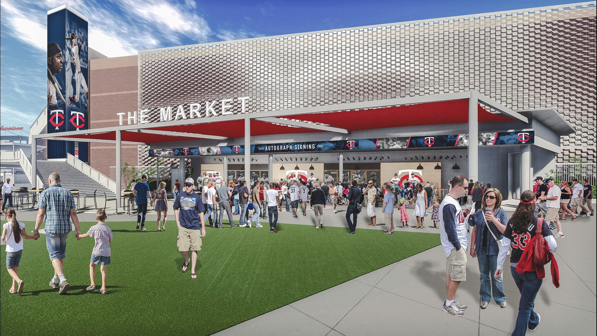 Twins to revamp busiest Target Field gate | kare11.com