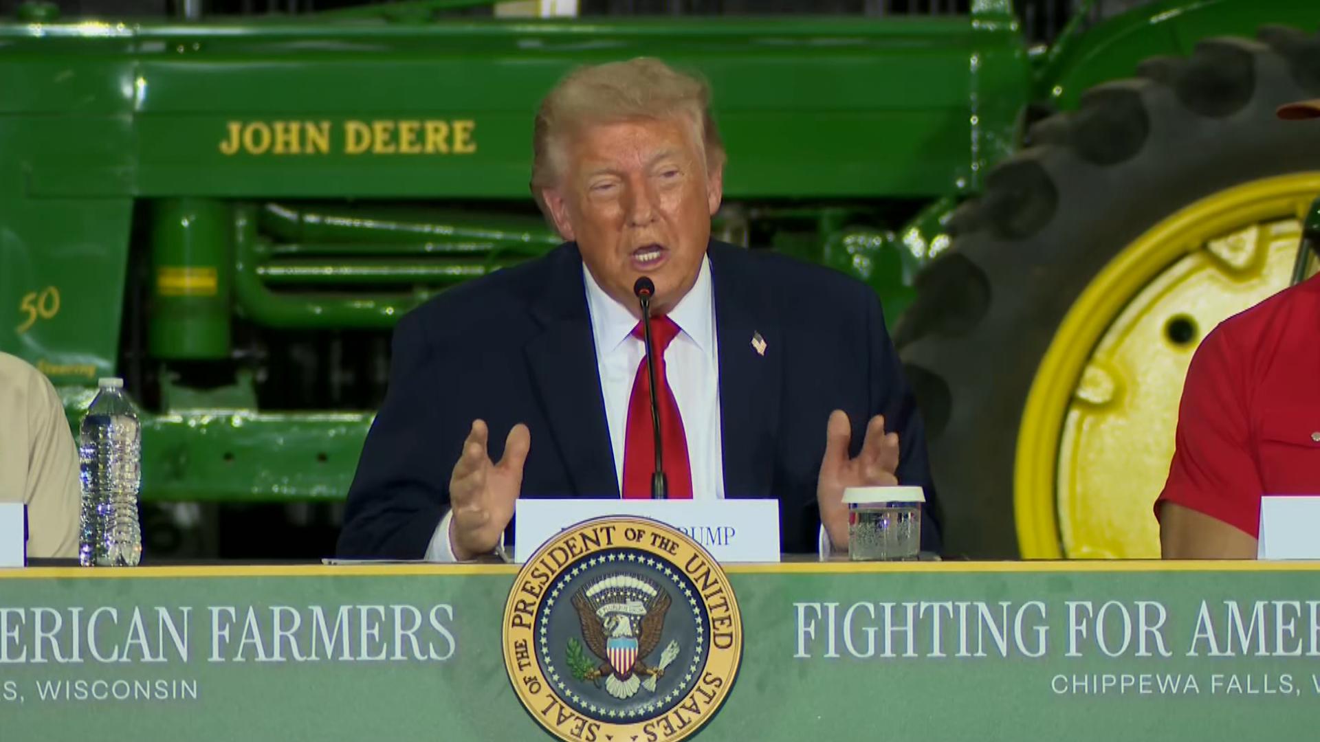 President Trump delivers remarks, participates in round table at ...