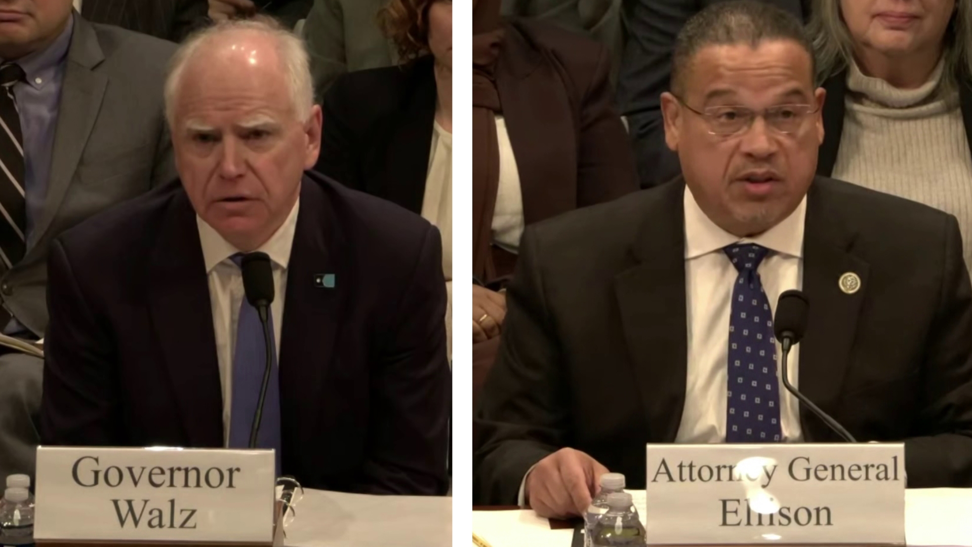 Walz, Ellison testify on Minnesota fraud amid white-hot political ...