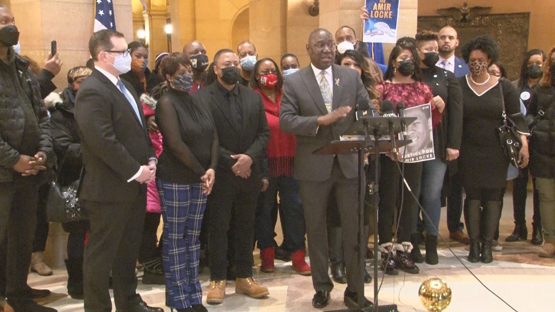 Locke family, attorney call for ban on no-knock searches | kare11.com