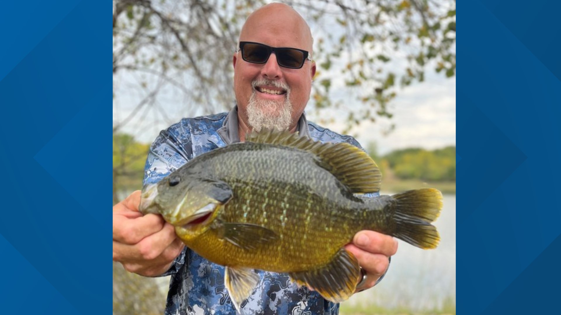Man reels in record-tying hybrid sunfish in Kandiyohi Co. | kare11.com