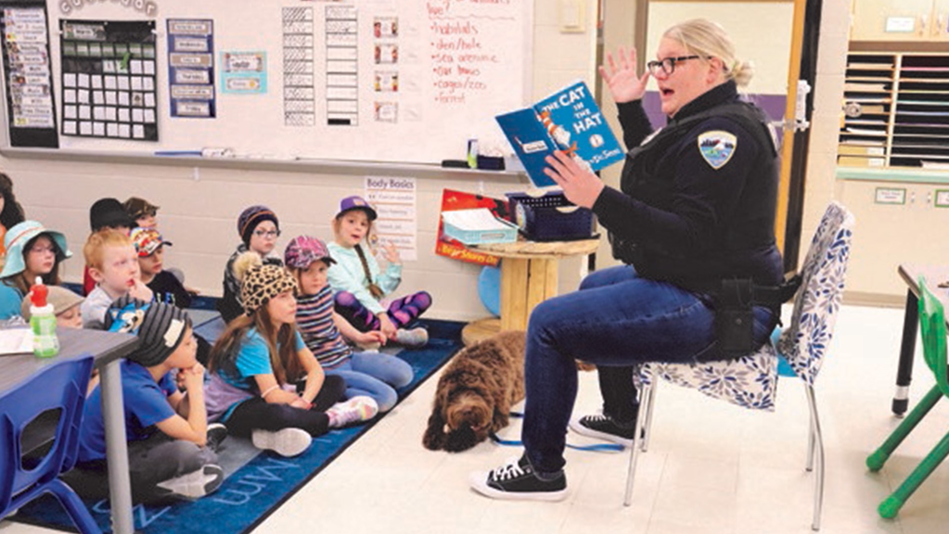 K-9 of fallen WI officer finds new job as therapy dog in Wautoma ...
