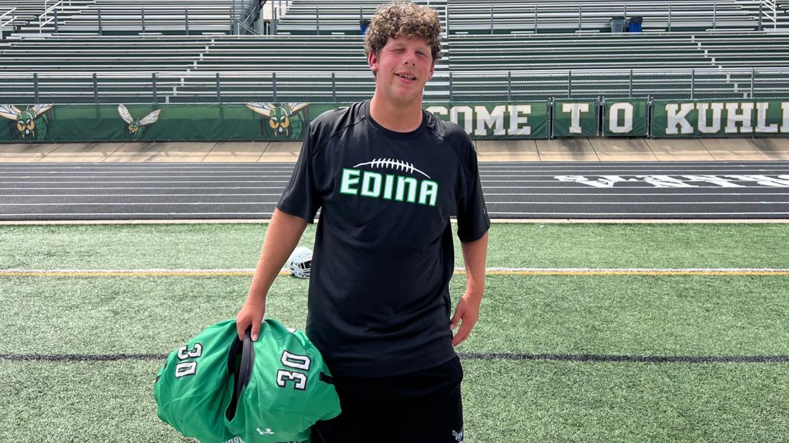 Edina teen lives 'big dream' alongside football teammates | kare11.com