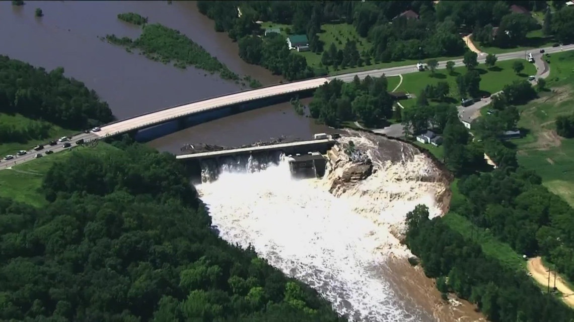 Rapidan Dam in Blue Earth County near 'imminent failure' | kare11.com