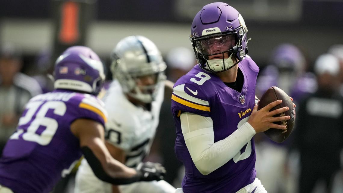 Vikings quarterback J.J. McCarthy to miss entire season | kare11.com