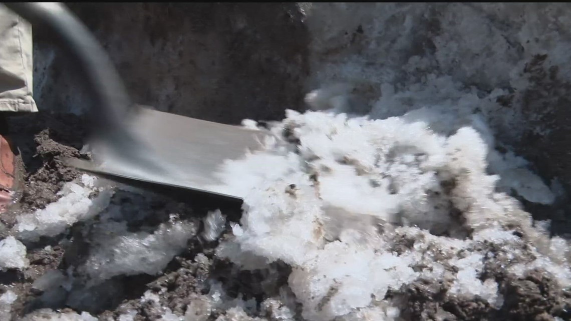 Snow pile still remains at MSP | kare11.com