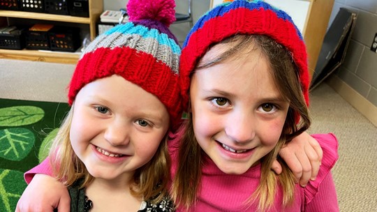 Teacher knits hats for students based on their designs | kare11.com