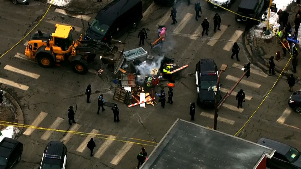 Illegal barricades are coming down across Minneapolis | kare11.com