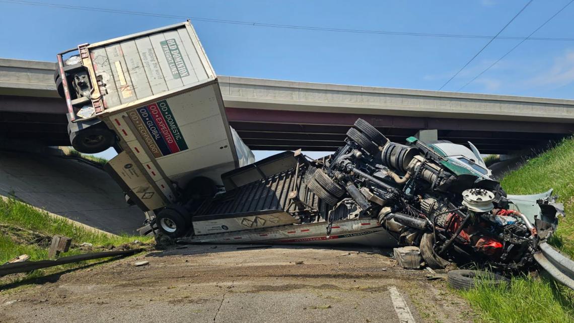 2 semis crash on I-94 in Otter Tail County | kare11.com