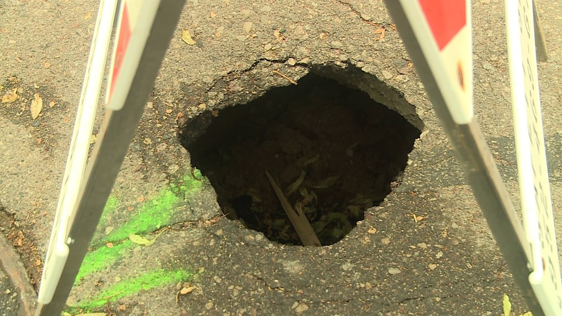 Another sinkhole opens in south Minneapolis | kare11.com