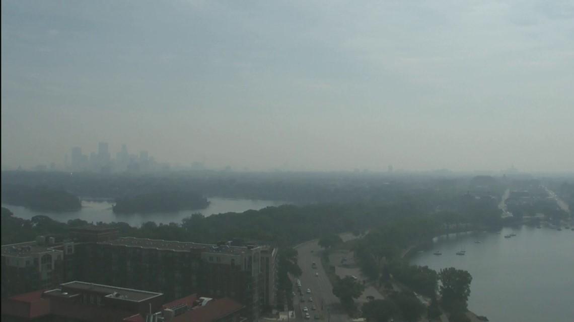 MPCA elevates air quality alert as wildfire smoke lingers in MN ...