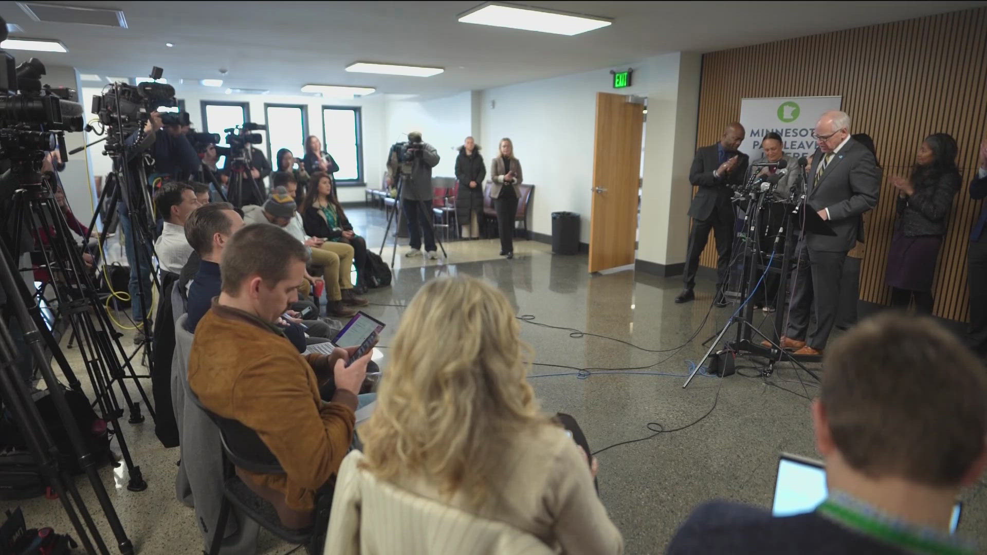 With campaign over, Gov. Walz unleashes on GOP, says President Trump is ...