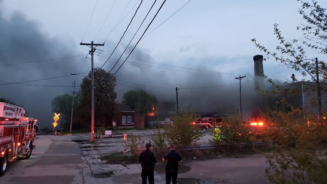 Fire guts historic mill in Menashsa, Wisconsin | kare11.com