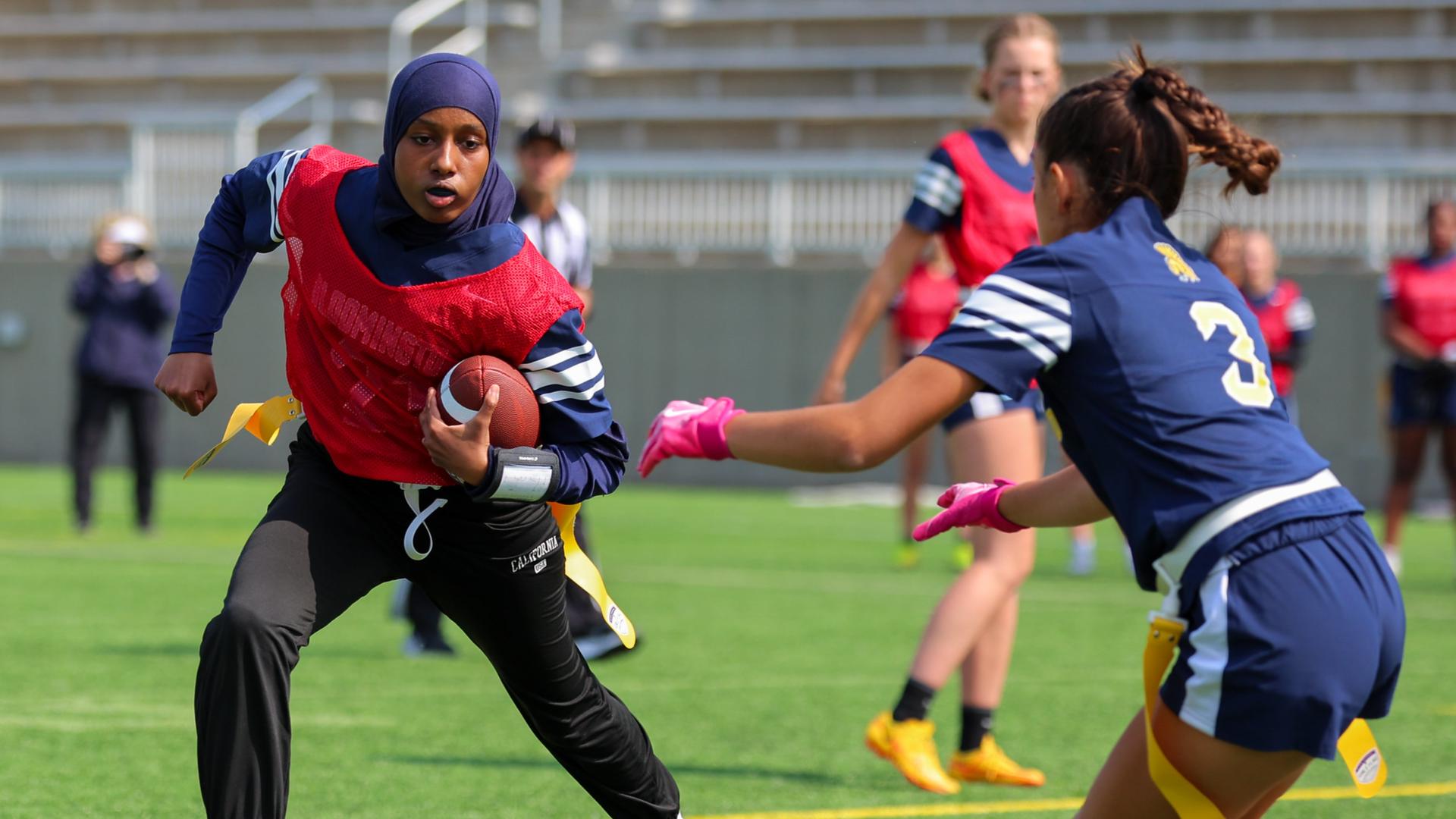 Minnesota girls' flag football team sees success in first season ...