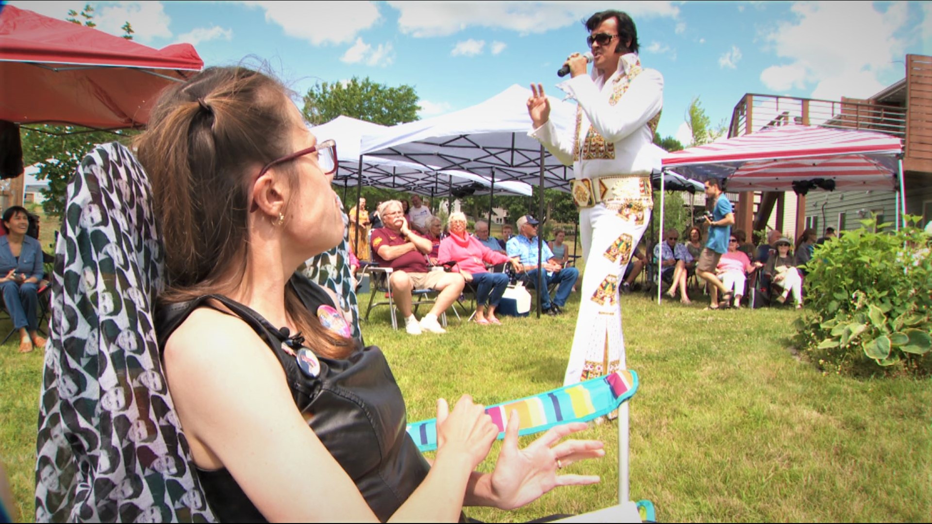 Obsessed with Elvis, woman with rare condition gifted concert | kare11.com