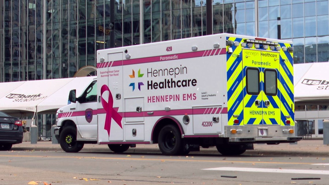 Pink ambulance promotes breast cancer awareness | kare11.com