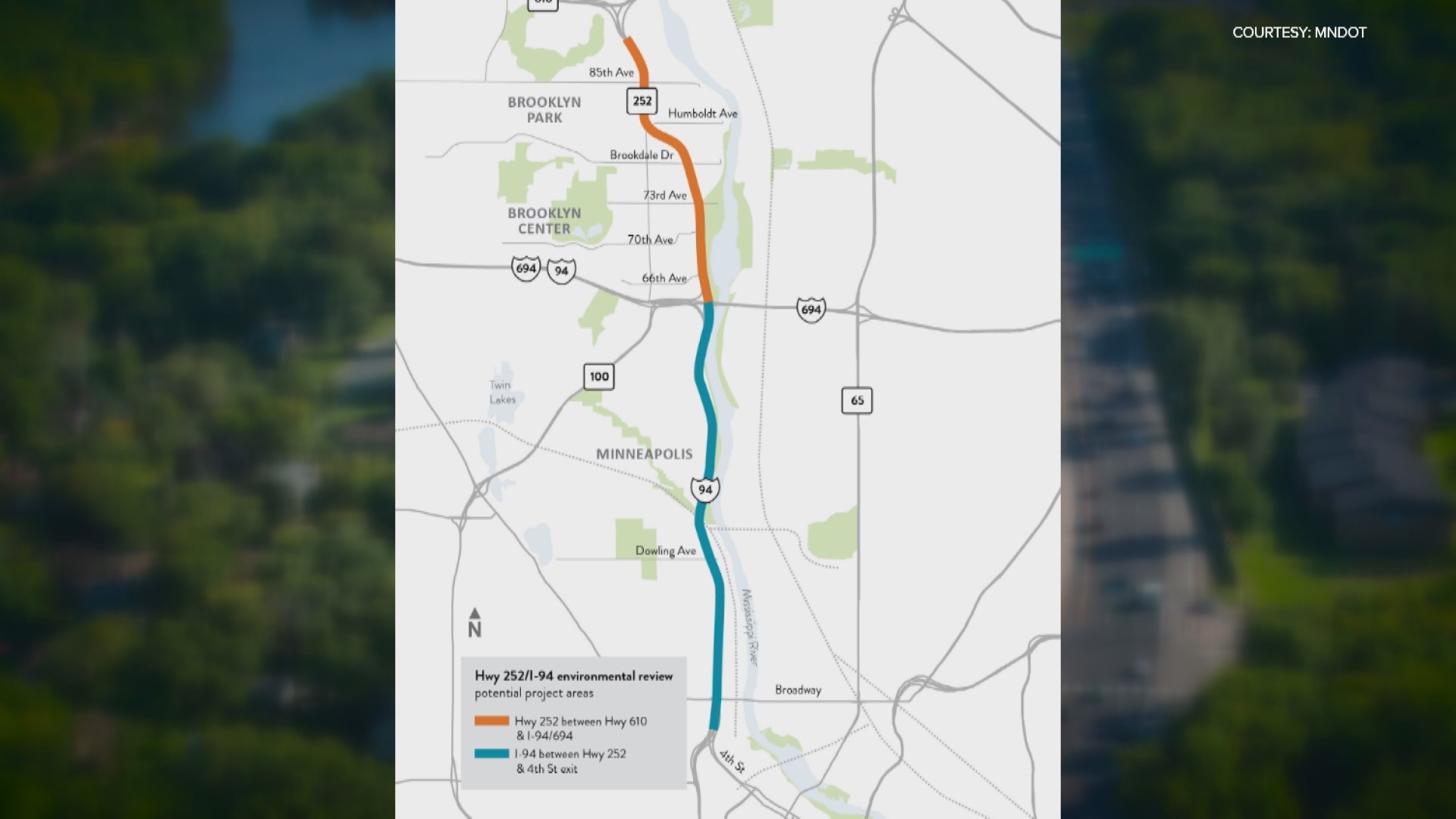 MnDOT, task force clash on how to make Highway 252 more safe | kare11.com