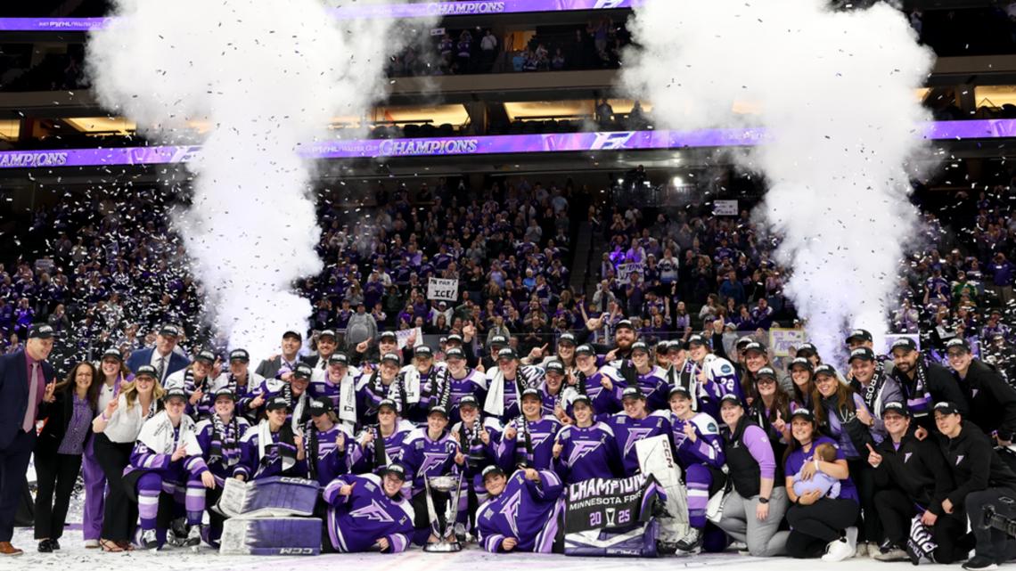 Frost wins second straight PWHL Walter Cup | kare11.com