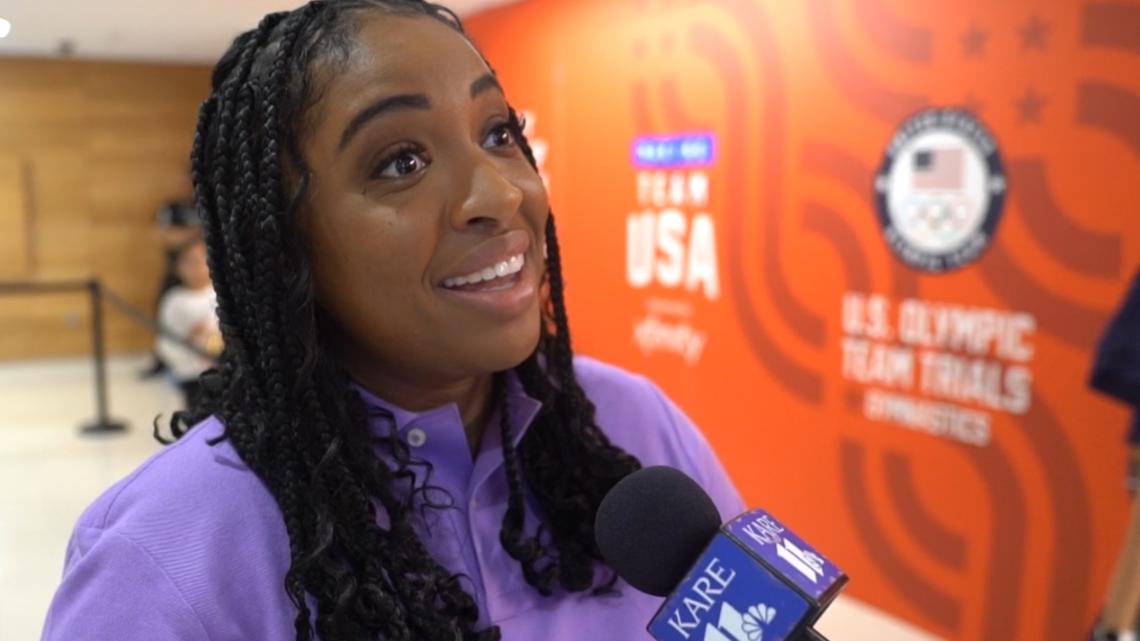 Reggie Wilson talks Olympics with Zora Stephenson | kare11.com