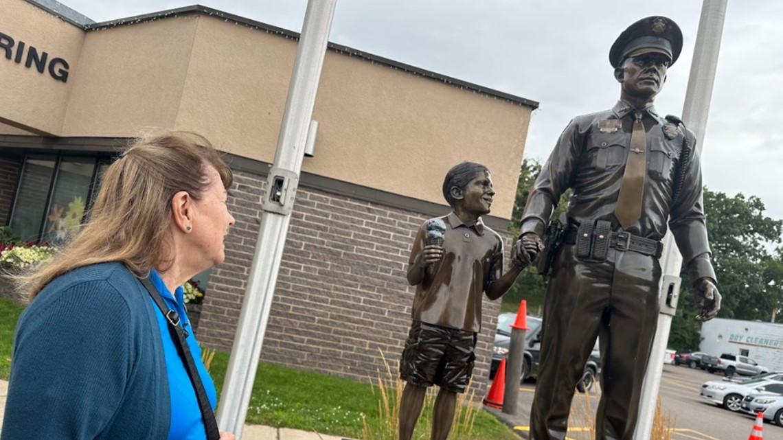 Memorial honoring fallen Cold Spring Officer revealed | kare11.com