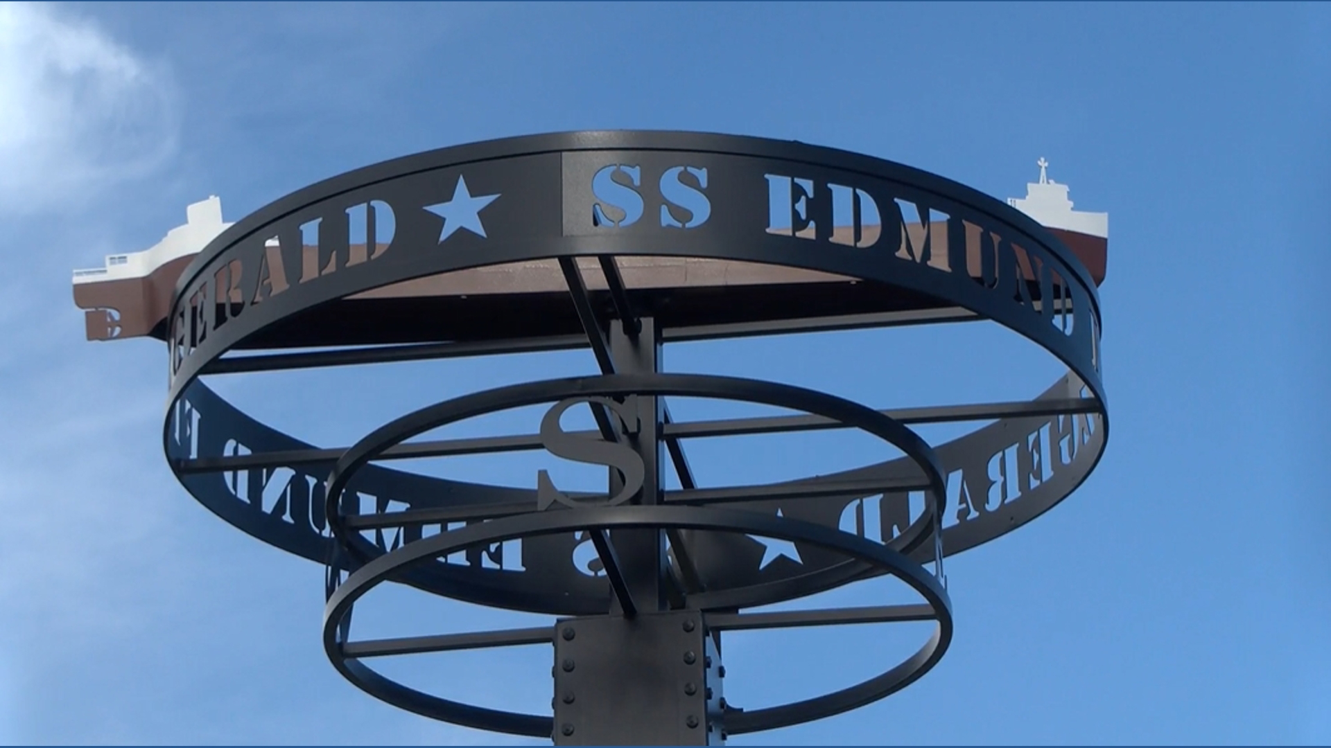 New memorial in northern Wisconsin honors crew lost on the Edmund ...