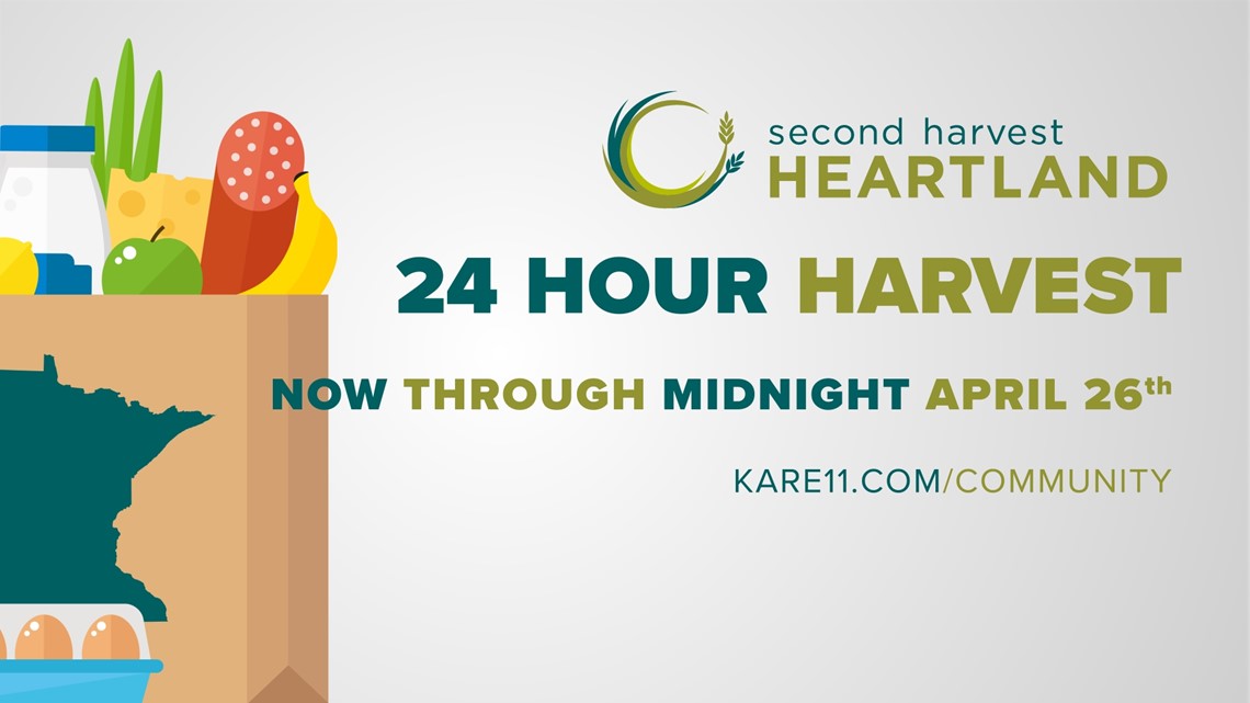 24-Hour Harvest Giving Day is back April 26, 2023 | kare11.com