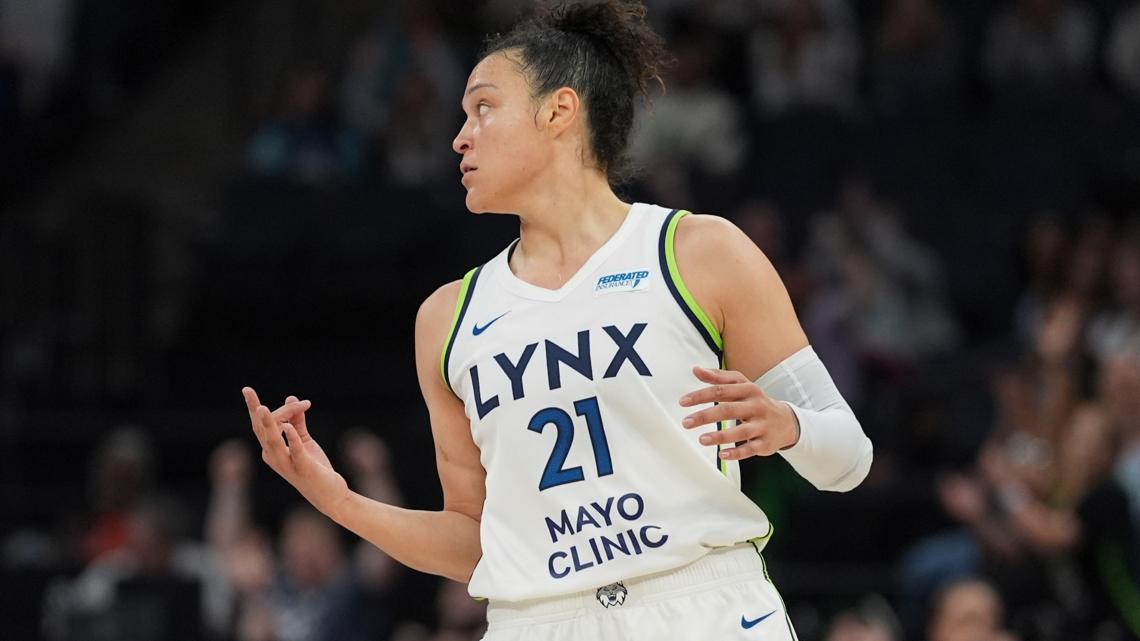 Kayla McBride scores 19 and the Lynx beat the short-handed Wings ...