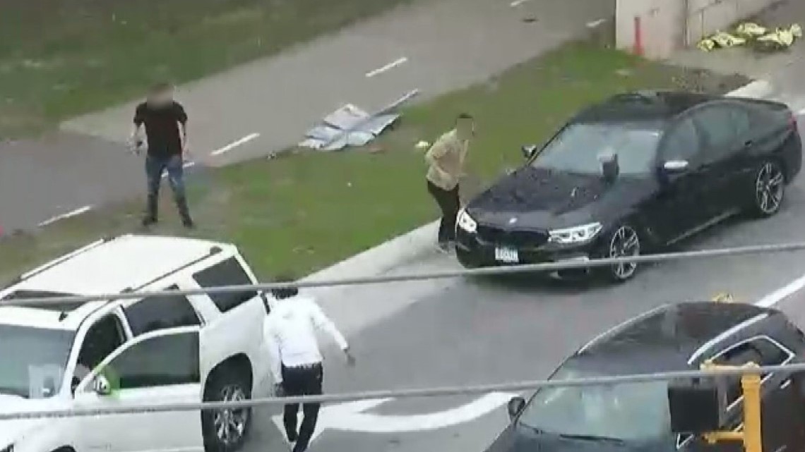 Road rage triggers brick and rock throwing in Richfield | kare11.com