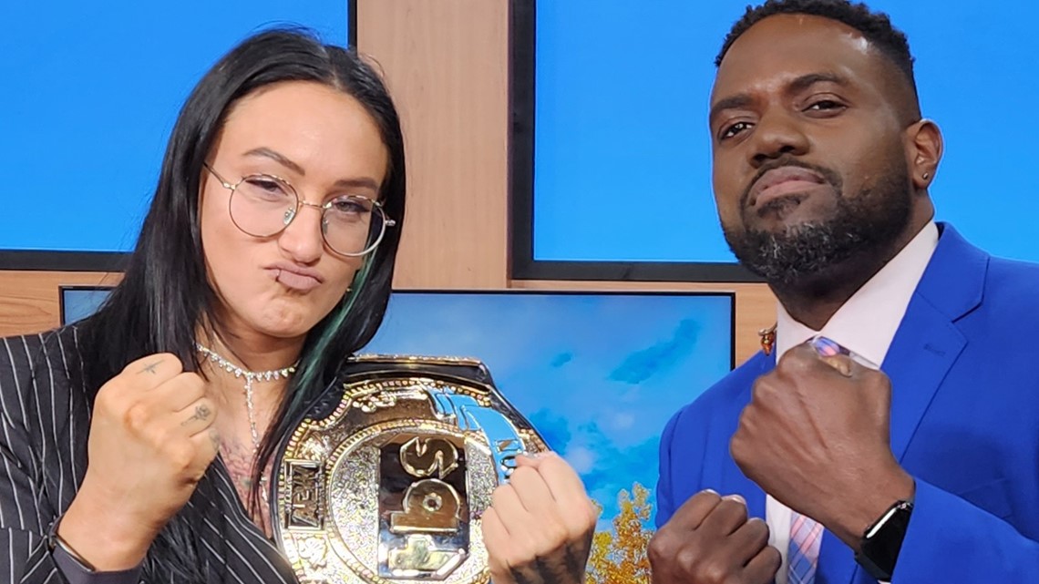 KARE 11 Throws Down with AEW TBS Champion Kris Statlander | kare11.com