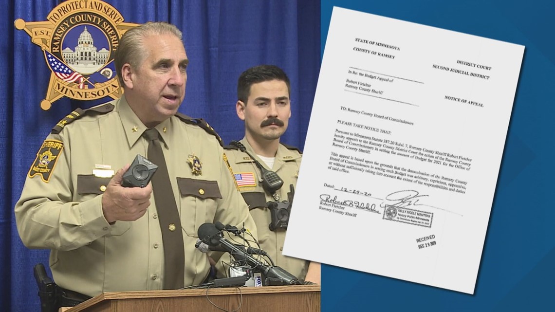 Sheriff Fletcher challenges budget cuts in court | kare11.com