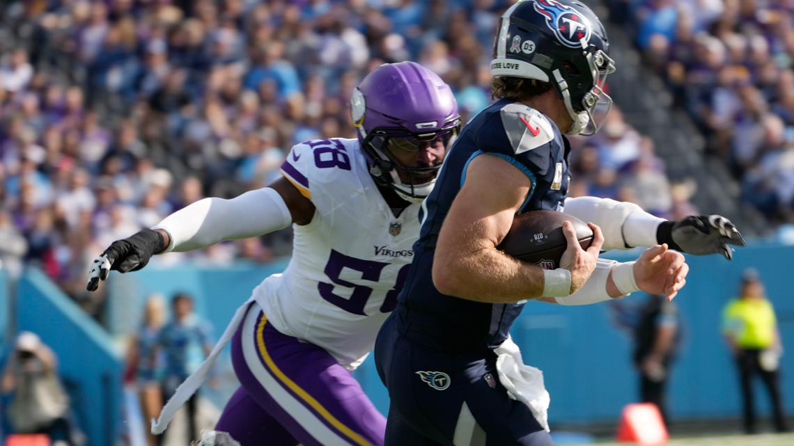 Vikings keep sacking opposing cornerbacks without blitzing | kare11.com