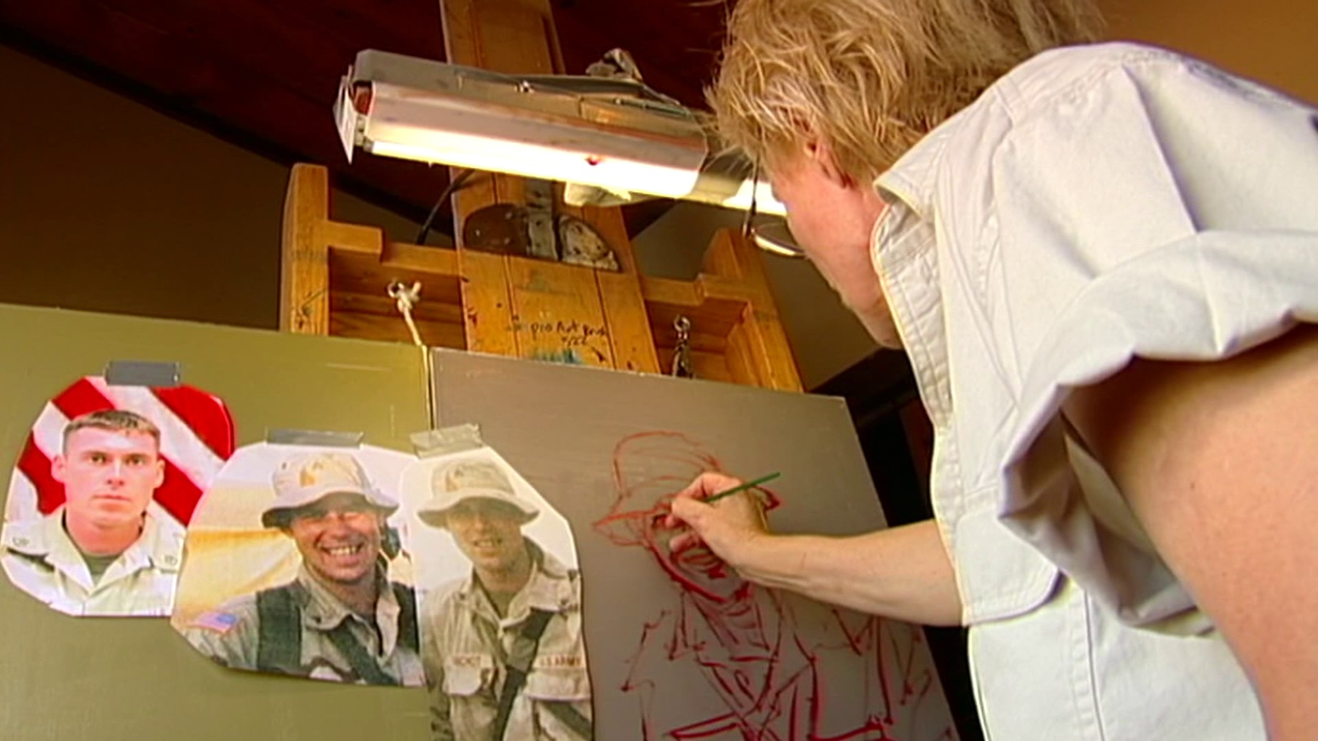 Artist continues painting soldier, first responder portraits | kare11.com