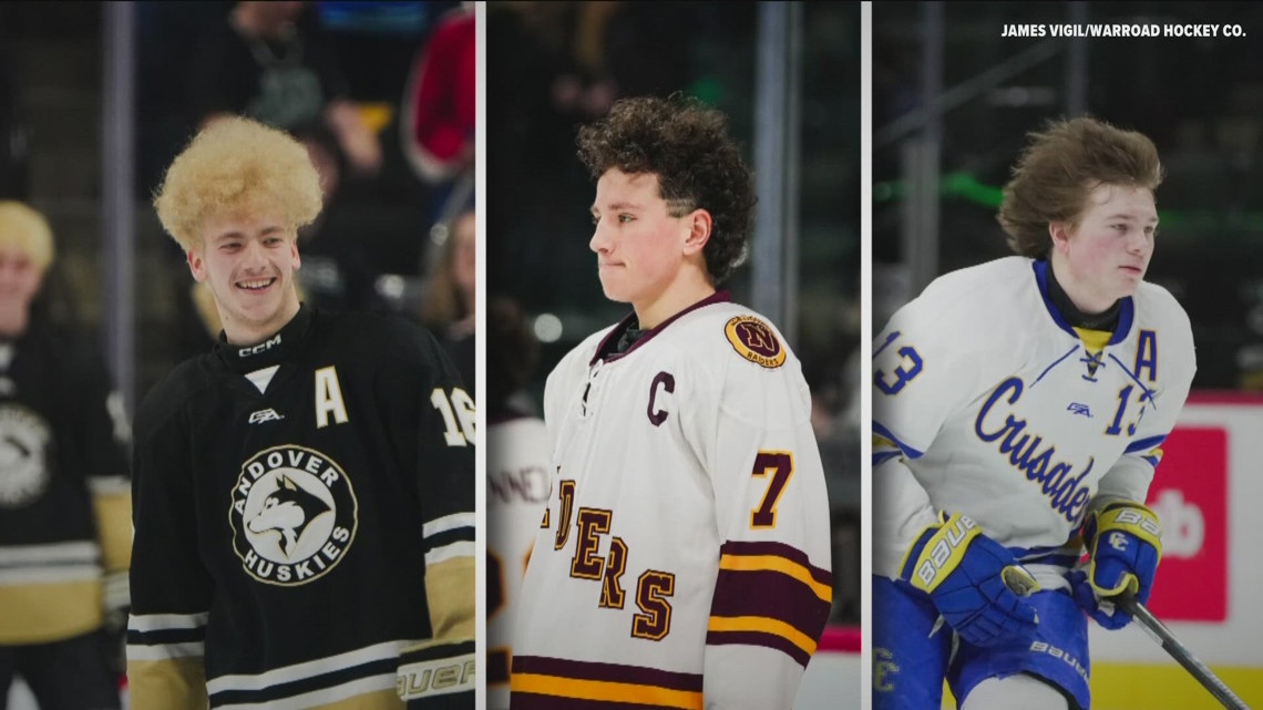 Hockey hair gets a mullet makeover at Minnesta tournament | kare11.com