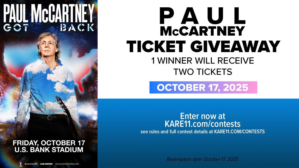 CONTEST: Win tickets to see Paul McCartney at U.S. Bank Stadium ...