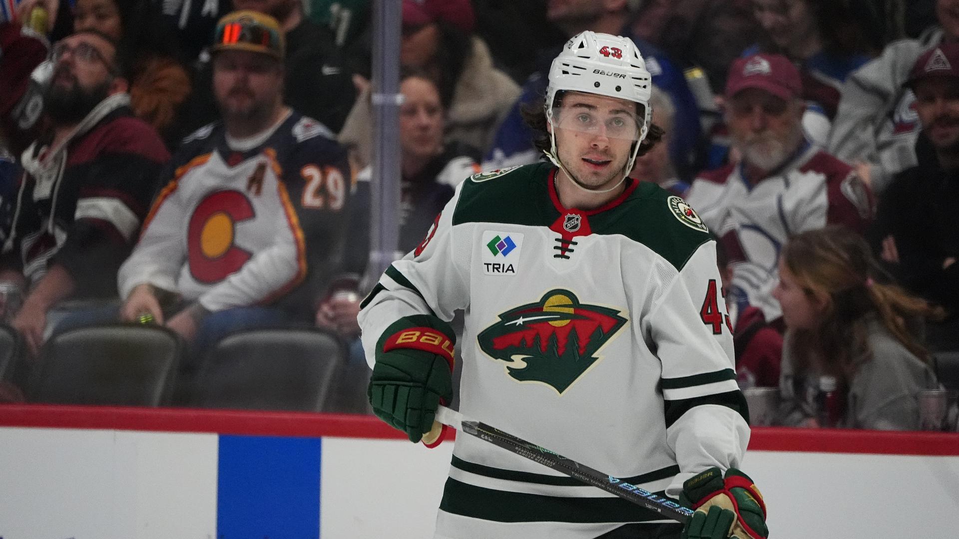 For the first time since blockbuster trade, Wild D Quinn Hughes to play ...