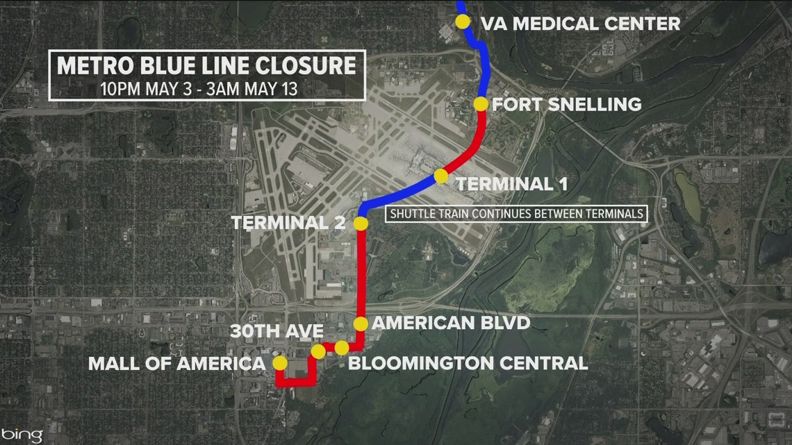 METRO Blue Line closure: What you need to know | kare11.com