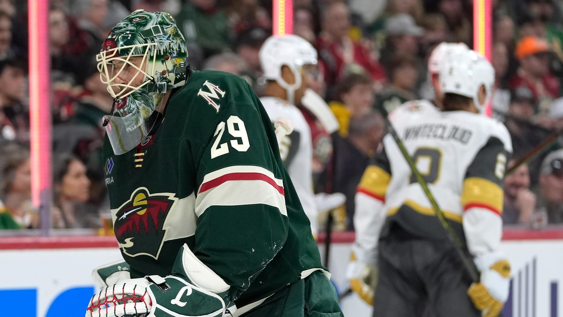 Eichel's hat trick leads Golden Knights to win over Wild | kare11.com