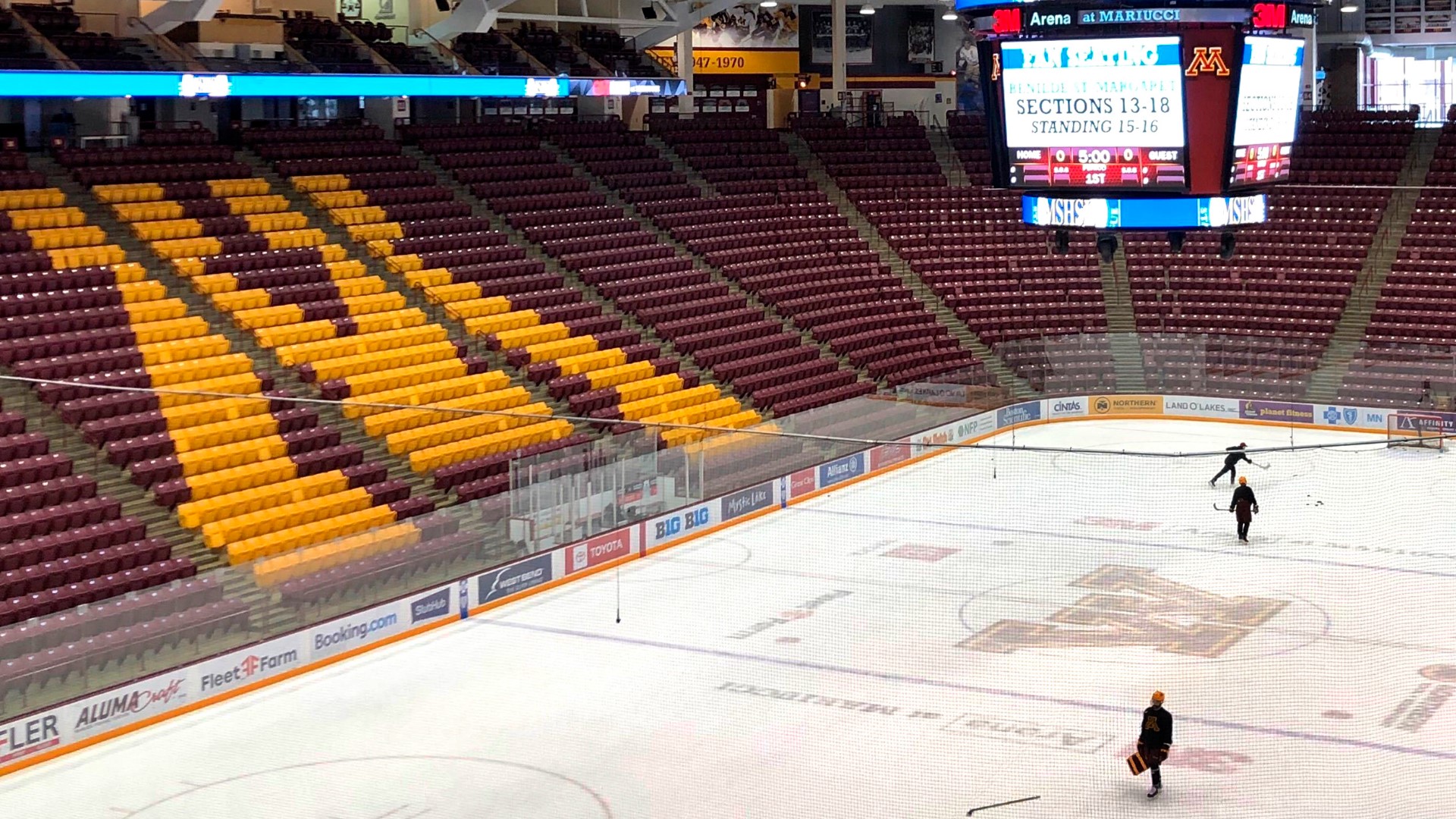 Ice at Mariucci to be downsized | kare11.com