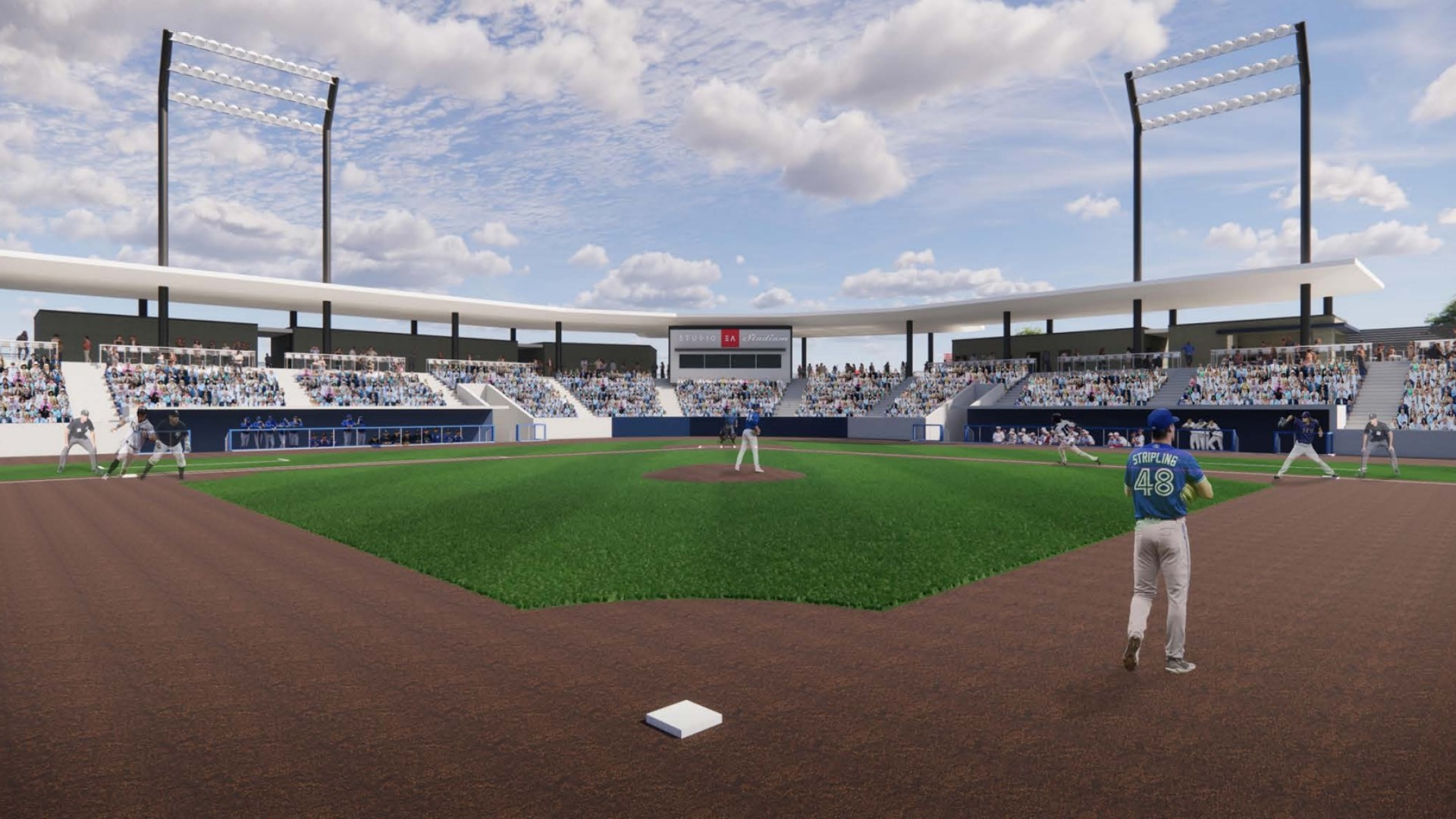 Proposed Hudson, Wisc. ballpark and brewery renders | kare11.com