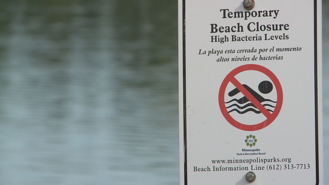 2 Minneapolis beaches temporarily close due to bacteria levels | kare11.com