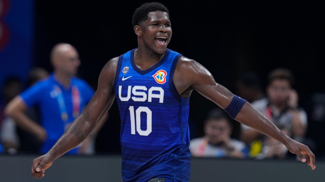 Reports: Anthony Edwards selected to Team USA Olympic roster | kare11.com