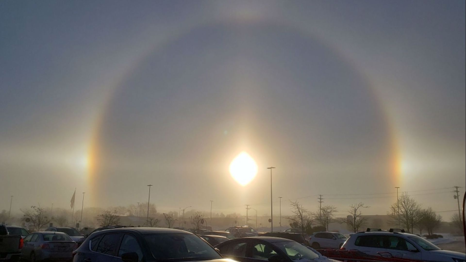 PHOTOS: Icy morning creates sundogs across Minnesota | kare11.com